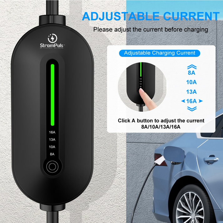 Prime 3.6kw Portable EV Charger – StromPuls