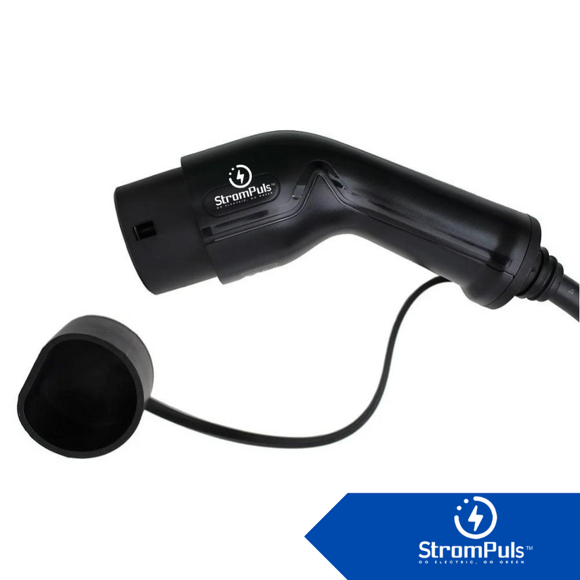 StromPuls Ev Charger Gun with 5 Meter Cable for Output Upto 16A